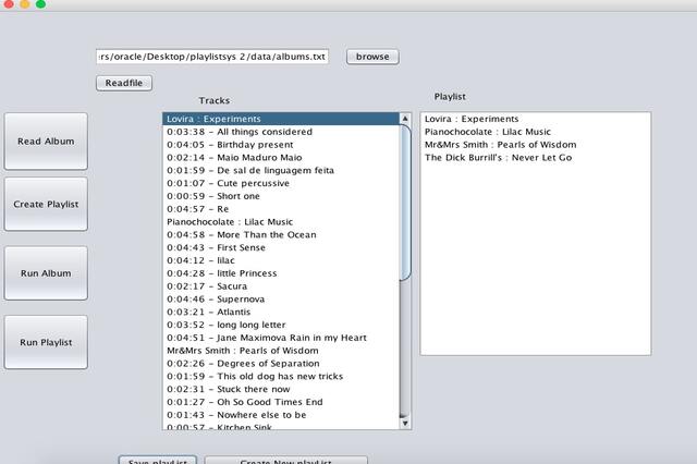 Audio Playlist System